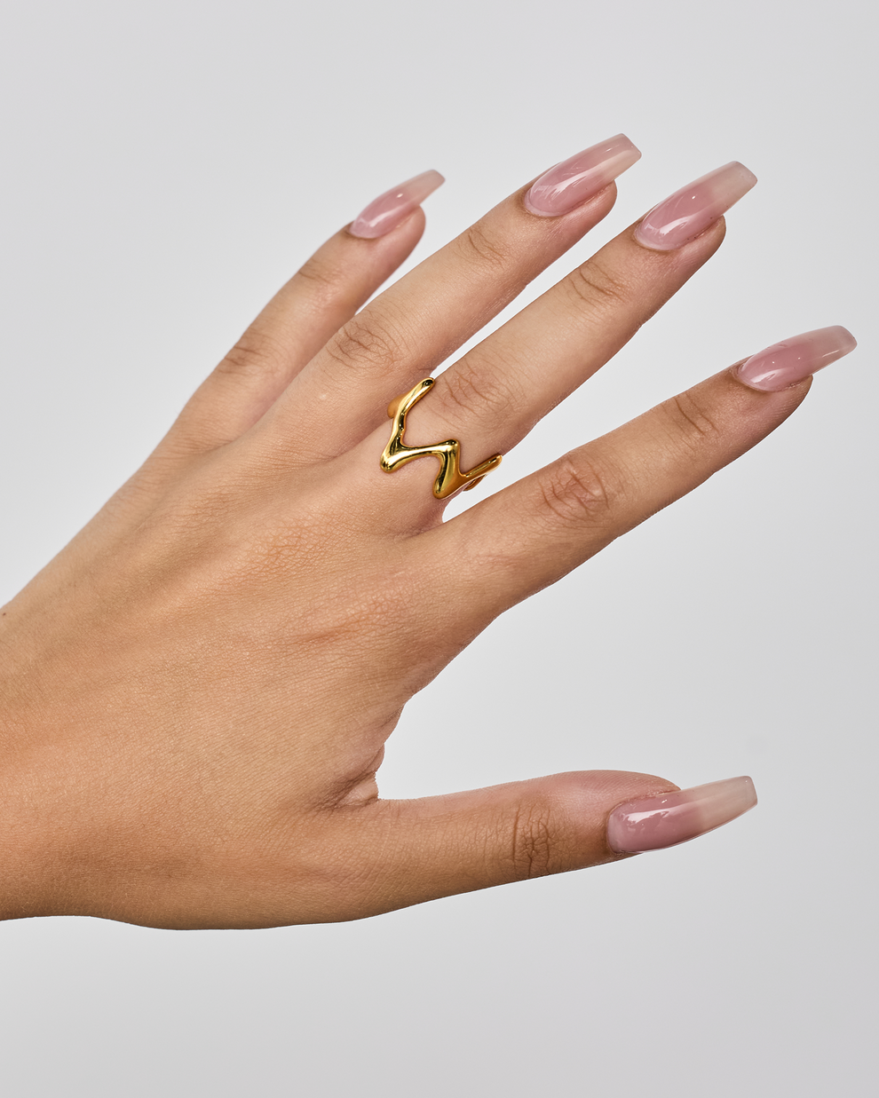 Sculptural Silver Ring – Squiggle Ring | STEFF ELEOFF – Steff Eleoff