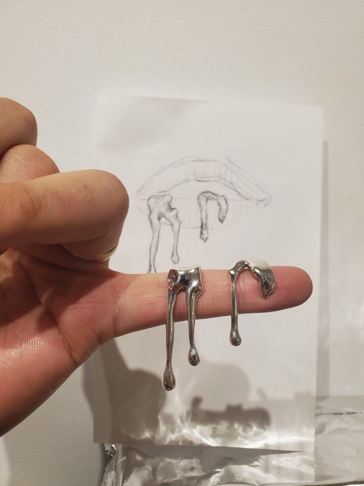 Lip Drip / Ear-cuff – Steff Eleoff